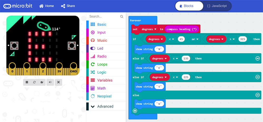 Getting Started With Microsoft Makecode Editor Kitronik Ltd