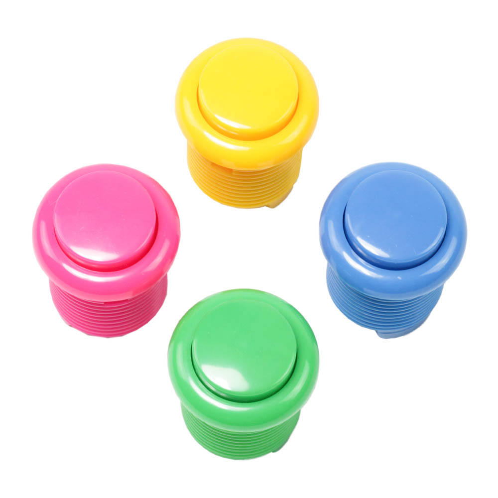 Arcade Push Button 33mm, Blue – Kitronik Ltd