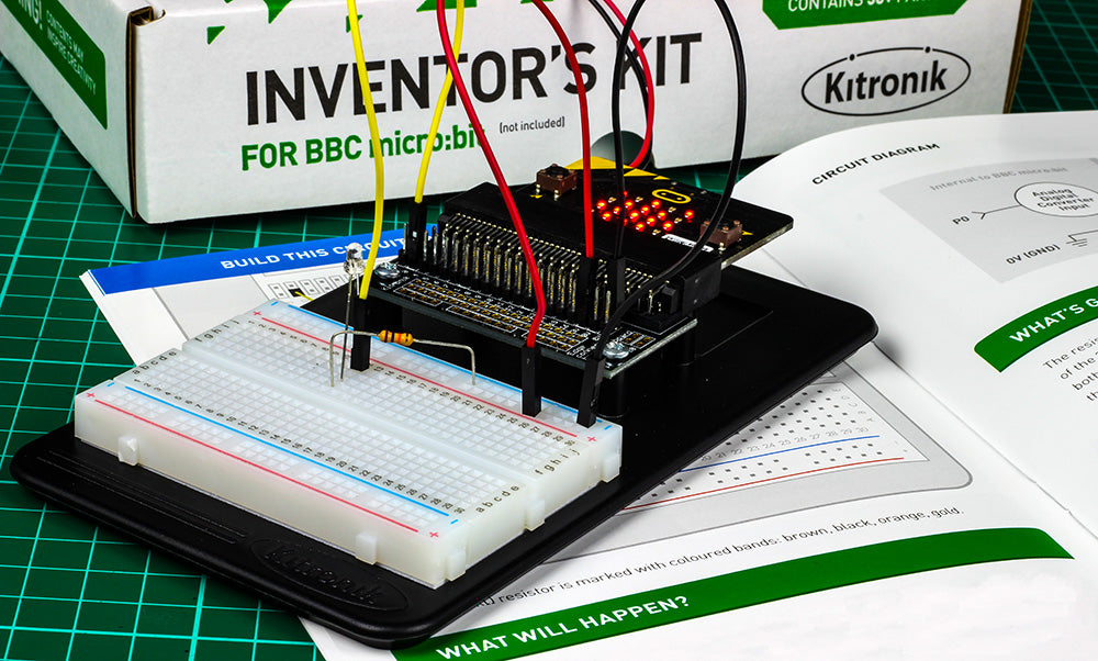 Using A Light Sensor And Analog Inputs Experiment 2 Kitronik Ltd