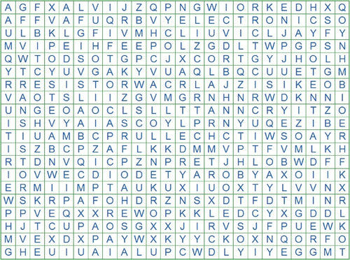 Electronics Word Search – Kitronik Ltd