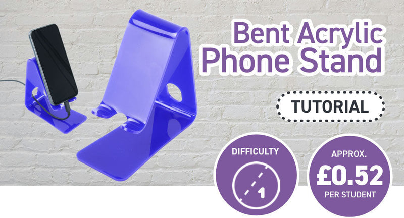 Value Acrylic Custom Phone Holder – Kitronik Ltd