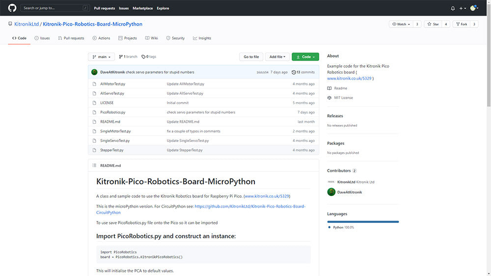 Kitronik On GitHub - A Beginners Guide – Kitronik Ltd