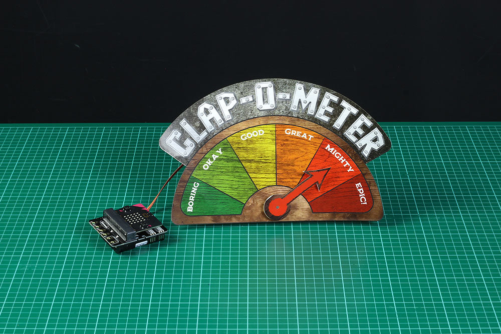 How to Make a Clap-o-meter with the Simple Servos Starter Pack for BBC ...