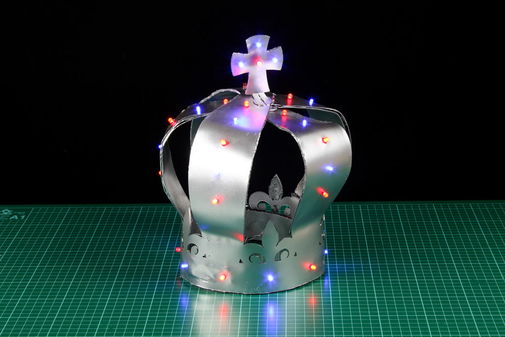 How to make an LED Crown for the Platinum Jubilee! – Kitronik Ltd