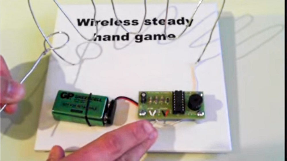 Video Wireless Steady Hand Game Demo – Kitronik Ltd