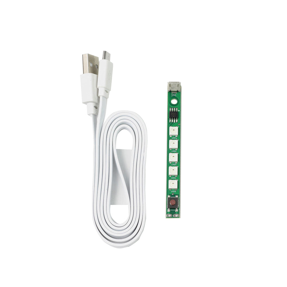 RGB LED Strip with Pattern Selector and USB Power Lead (30 Pack ...