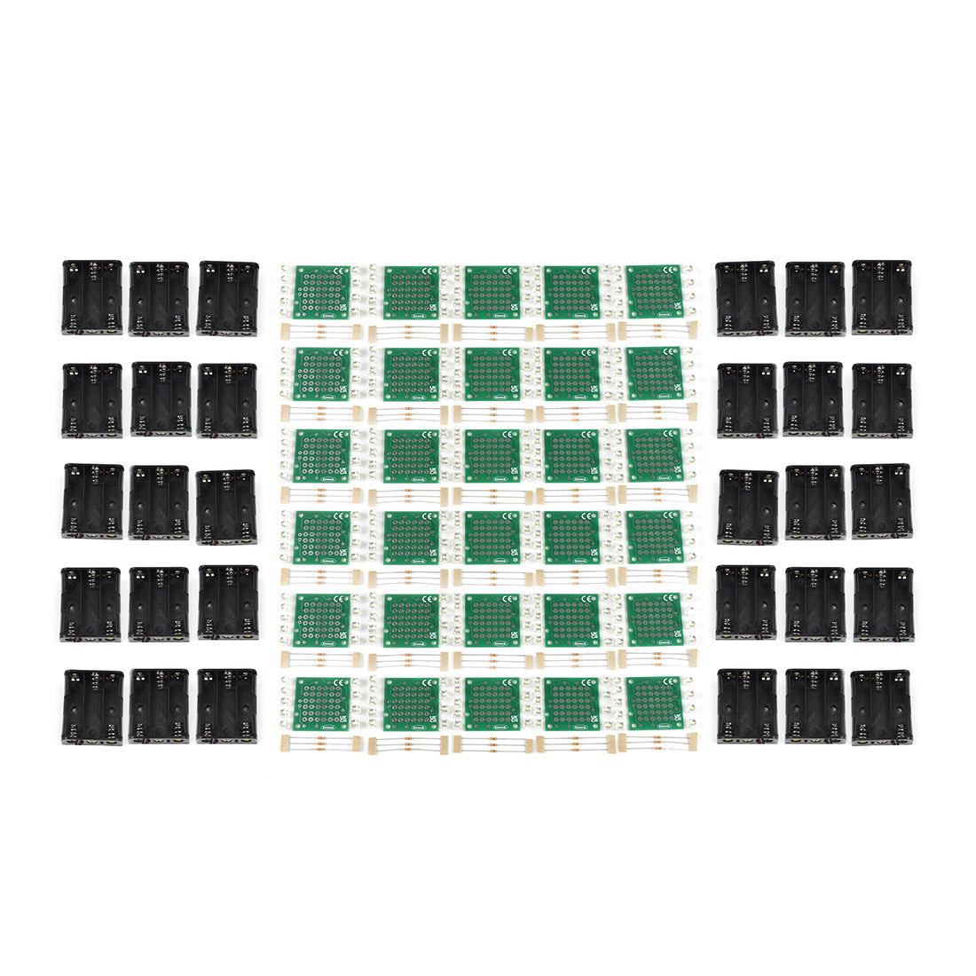 Kitronik 5V LED Desk Lamp Kit - Kit and Battery Holders (Kit of 30 ...