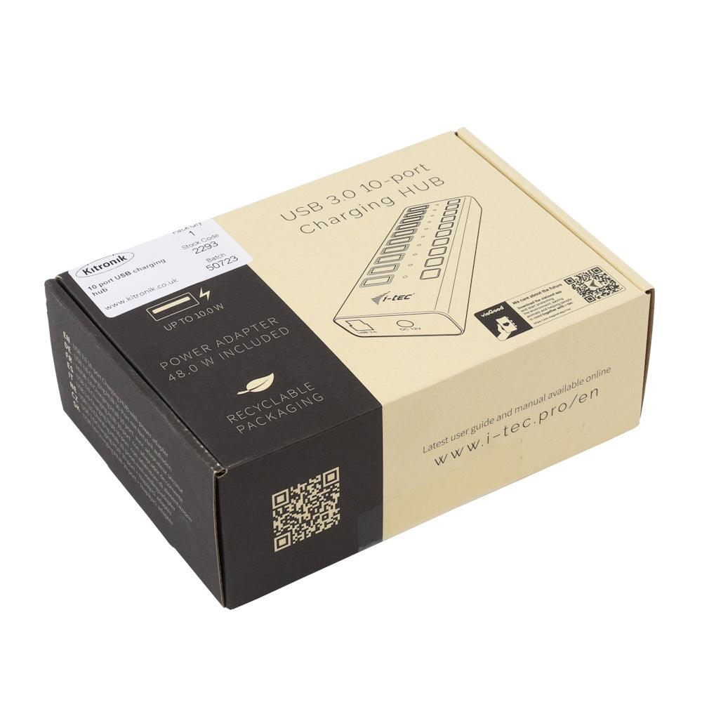 10 port high speed USB 3.0 HUB – Kitronik Ltd