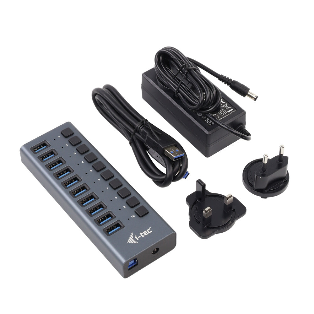 10 port high speed USB 3.0 HUB – Kitronik Ltd