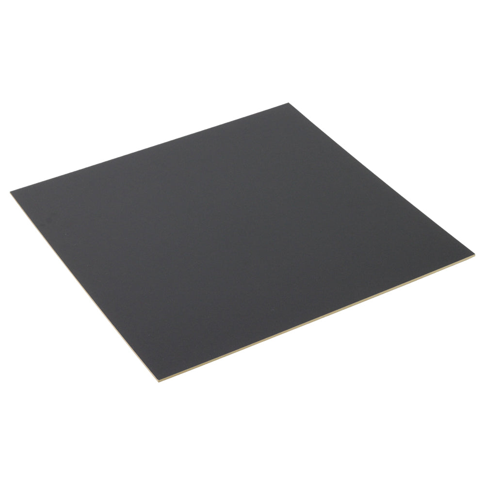 3mm Laser Compatible Black Painted MDF, 400mm x 400mm sheet – Kitronik Ltd