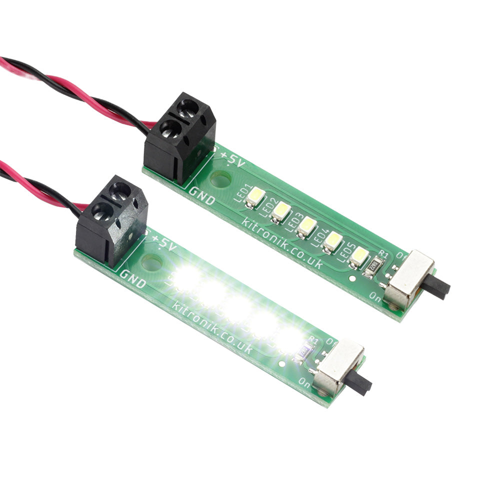 Kitronik LED Strip with Solder Free Connections – Kitronik Ltd