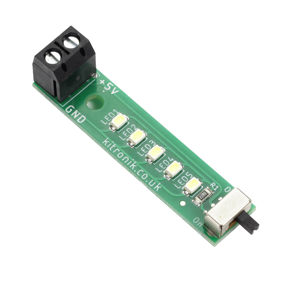 Kitronik LED Strip with Solder Free Connections – Kitronik Ltd