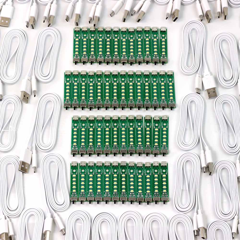 Simple Edge Light Kit - LED Strip Light and USB Cables (30 Pack ...