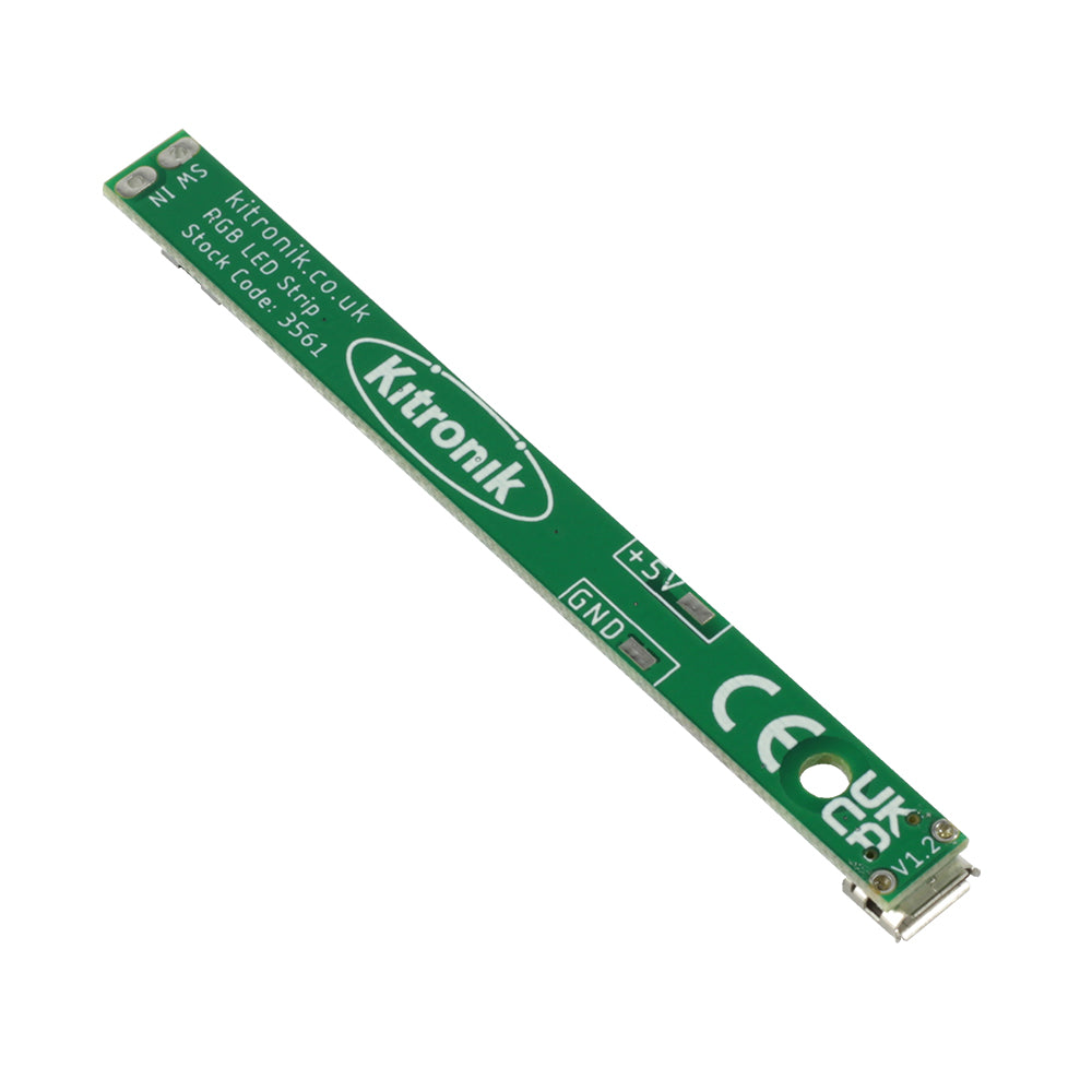Kitronik USB RGB LED Strip with Pattern Selector – Kitronik Ltd