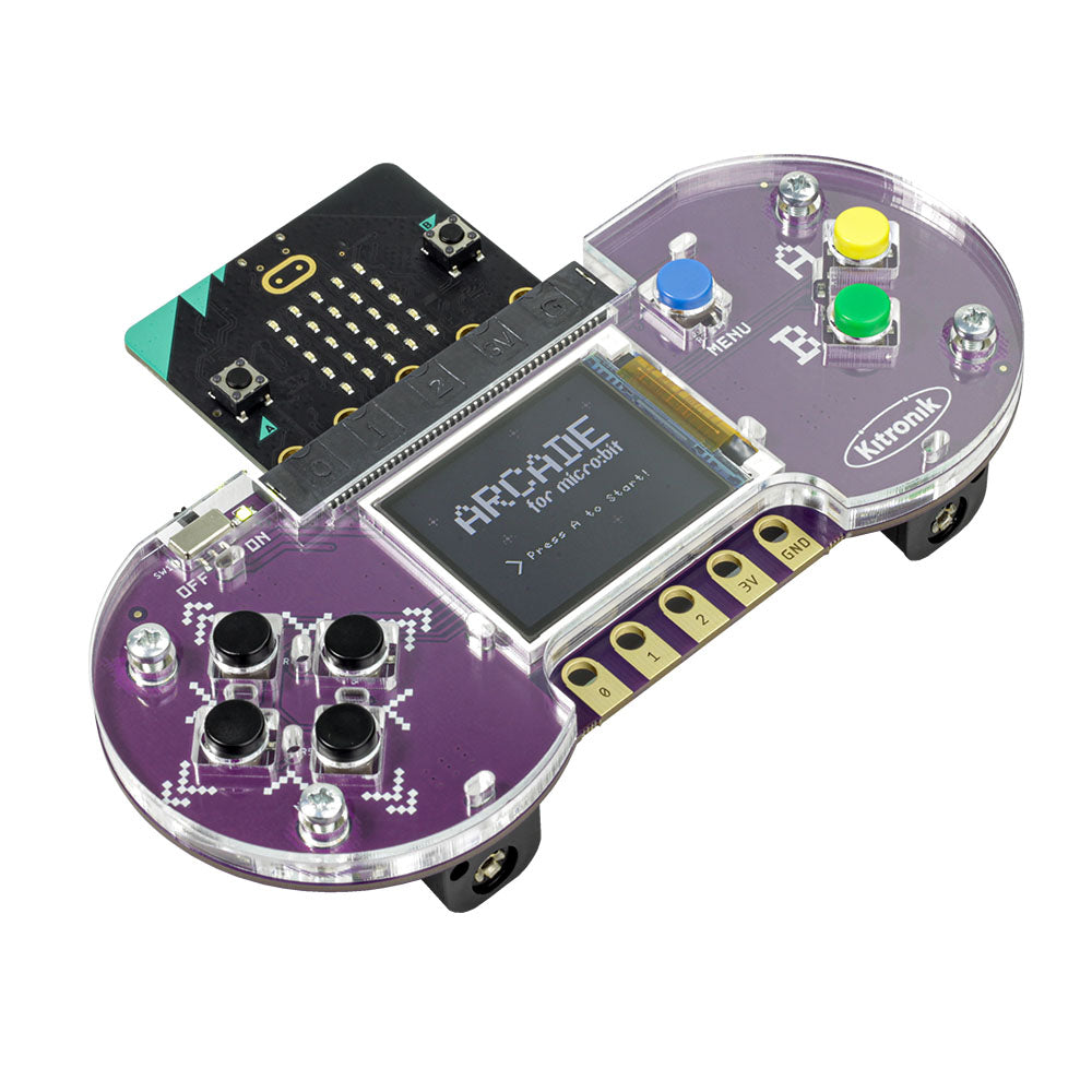 Kitronik Arcade For Microbit And Makecode Arcade Kitronik Ltd