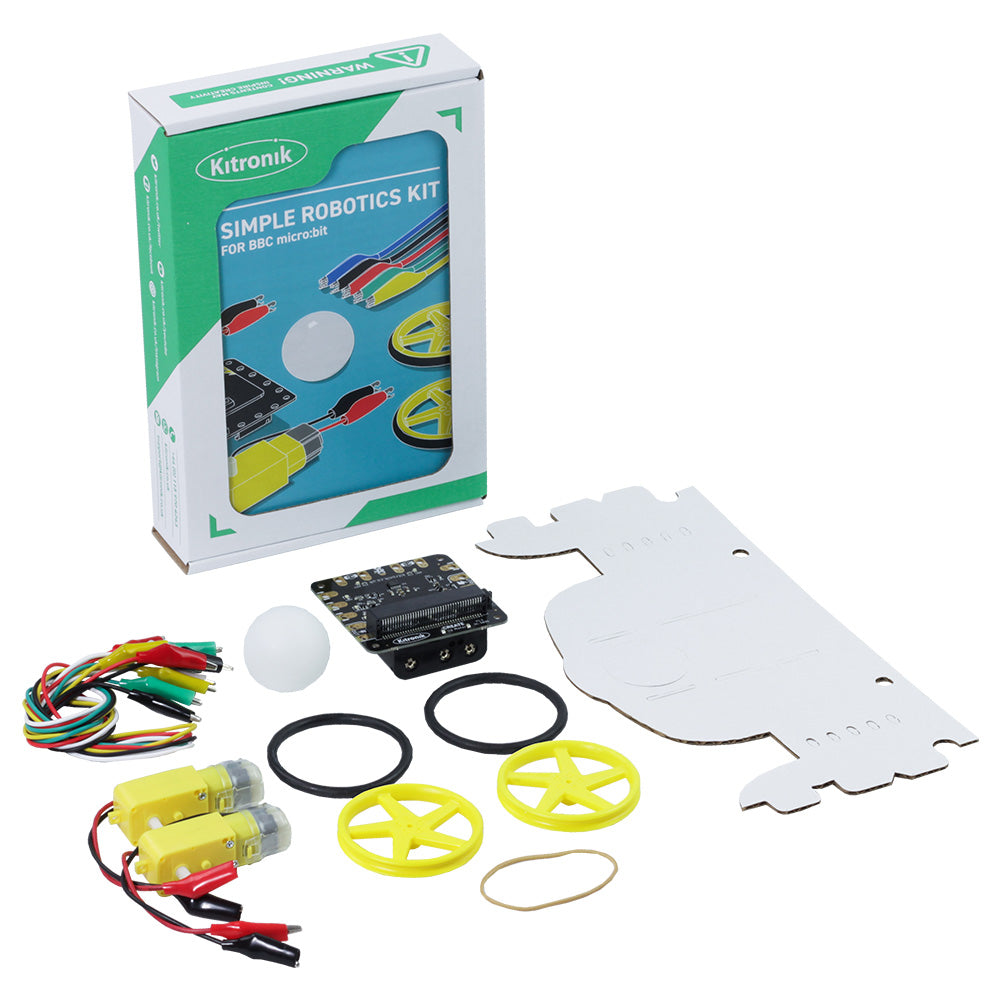 Kitronik Simple Robotics Kit for the BBC micro:bit – Kitronik Ltd