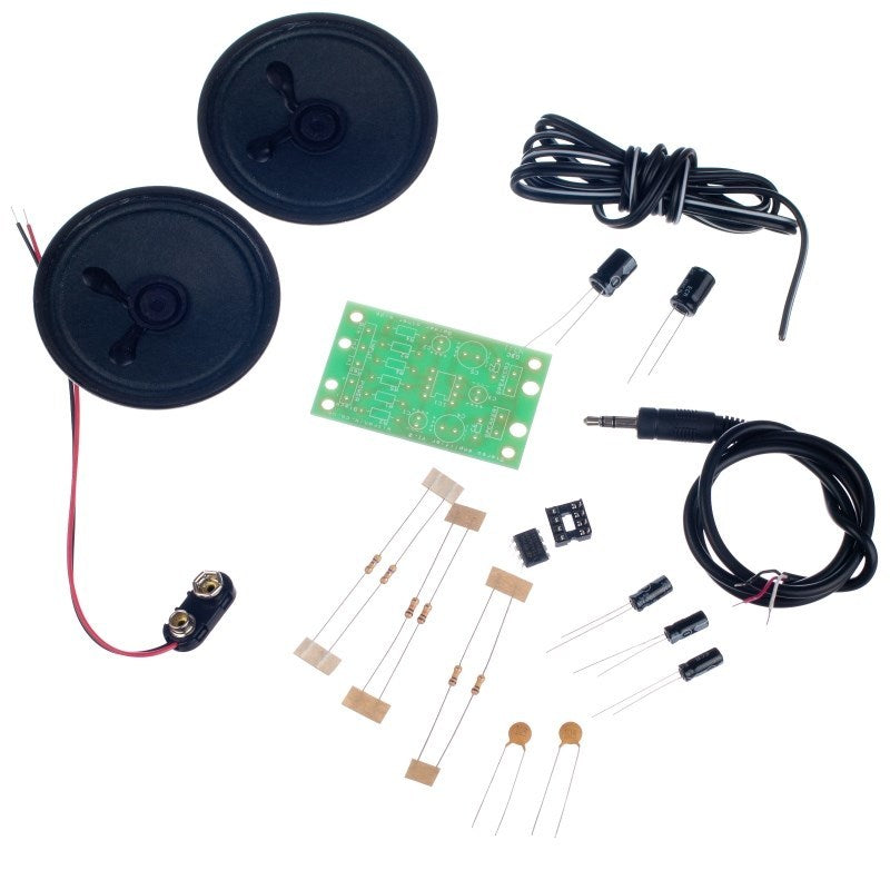 Kitronik Retail Pack - Stereo Amplifier Kit – Kitronik Ltd