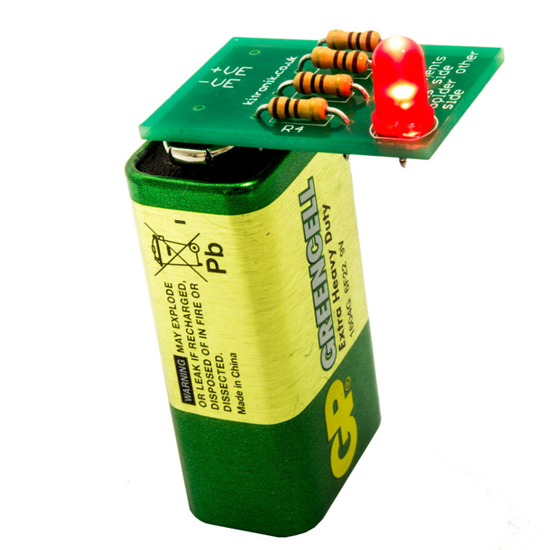 Kitronik Learning to solder LED kit, Pack of 25 – Kitronik Ltd