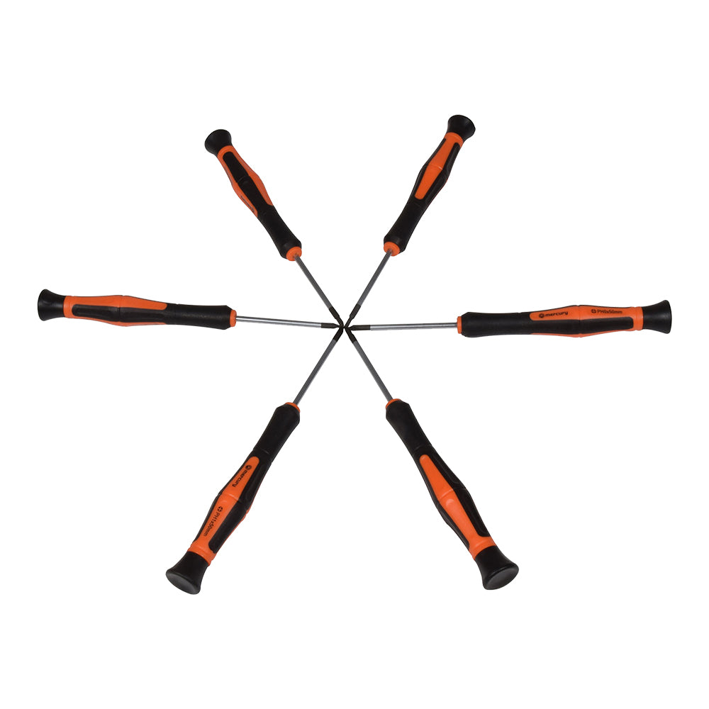 Precision Screwdrivers (3 x Flathead, 3 x Phillips) - 6 Pack – Kitronik Ltd