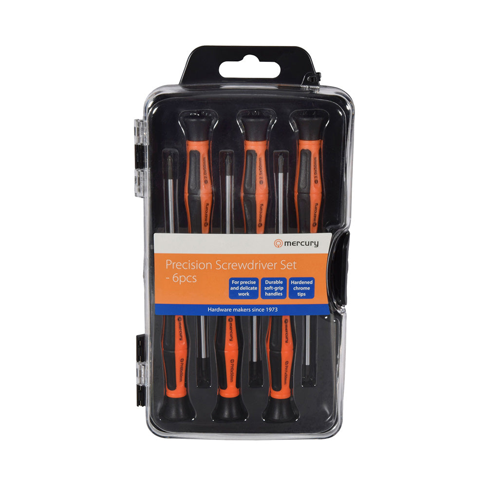 Precision Screwdrivers (3 x Flathead, 3 x Phillips) - 6 Pack – Kitronik Ltd