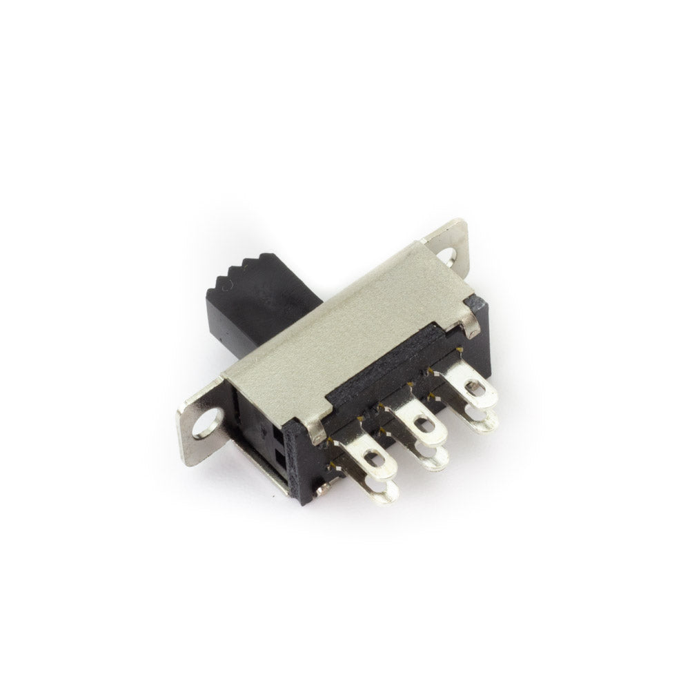 Miniature DPDT Slide Switch, pack of 10 – Kitronik Ltd