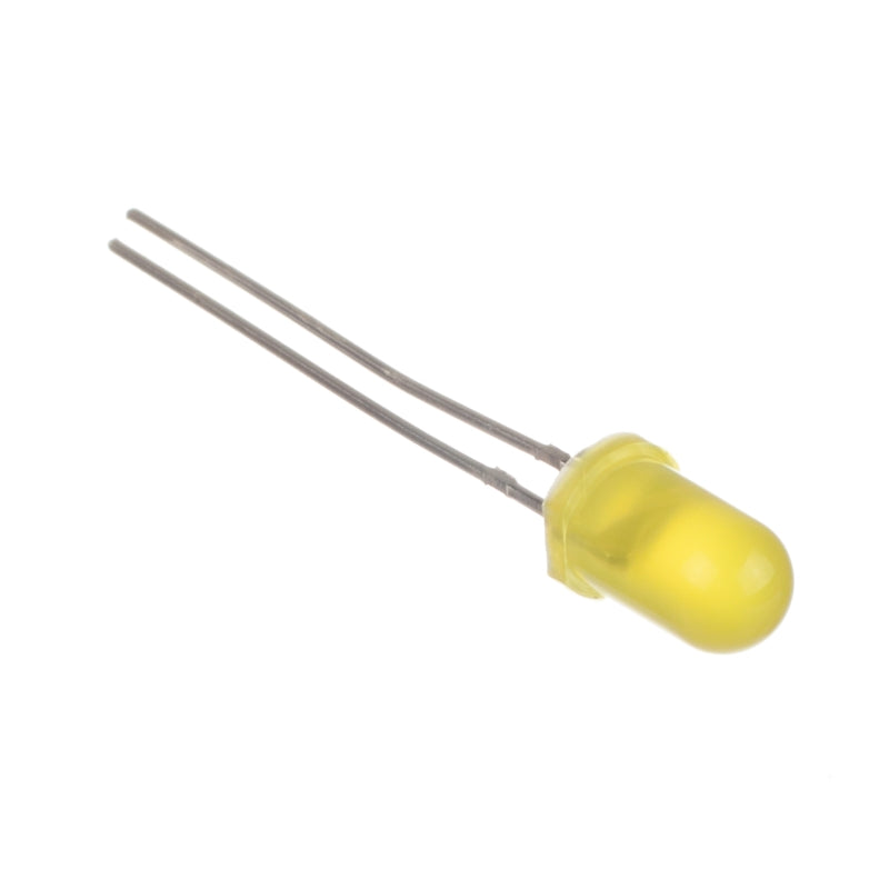 Yellow 5mm Diffused LED - 125mCd – Kitronik Ltd