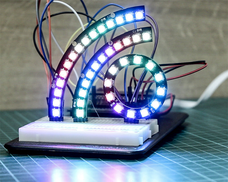 Kitronik ZIP Circle - 12 ZIP LEDs – Kitronik Ltd