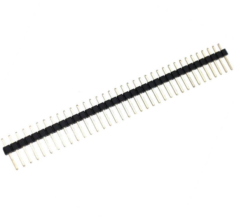 Straight Single Row PCB pin headers, 2.54mm, 36-way – Kitronik Ltd