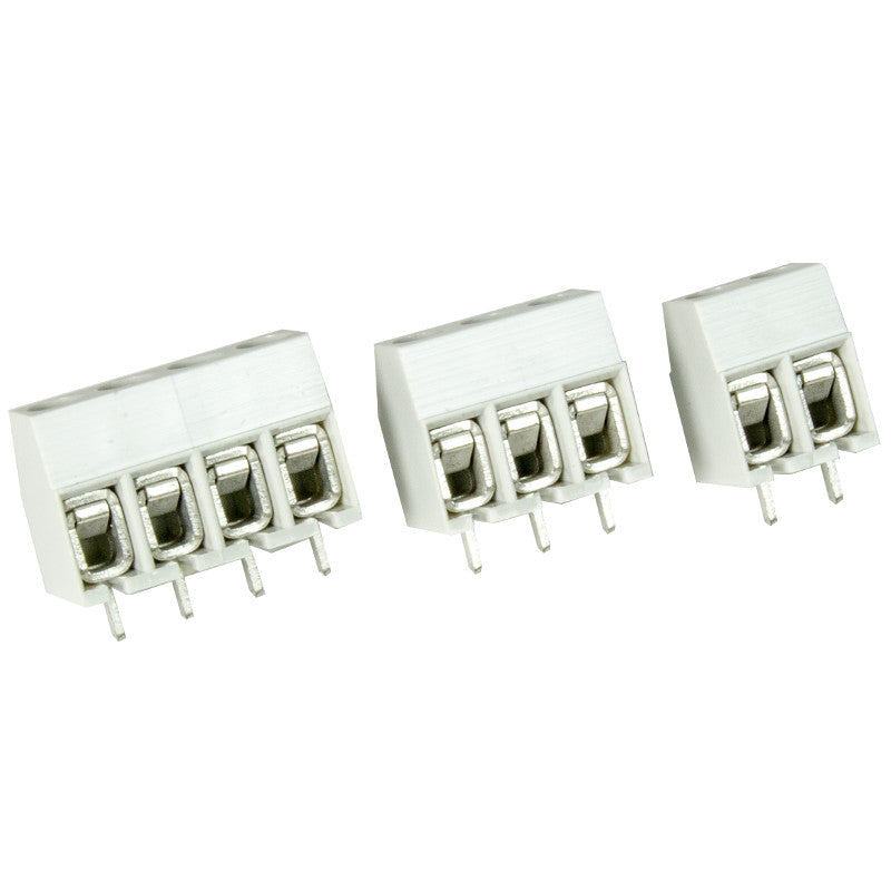 3 way terminal block - 10 pack – Kitronik Ltd