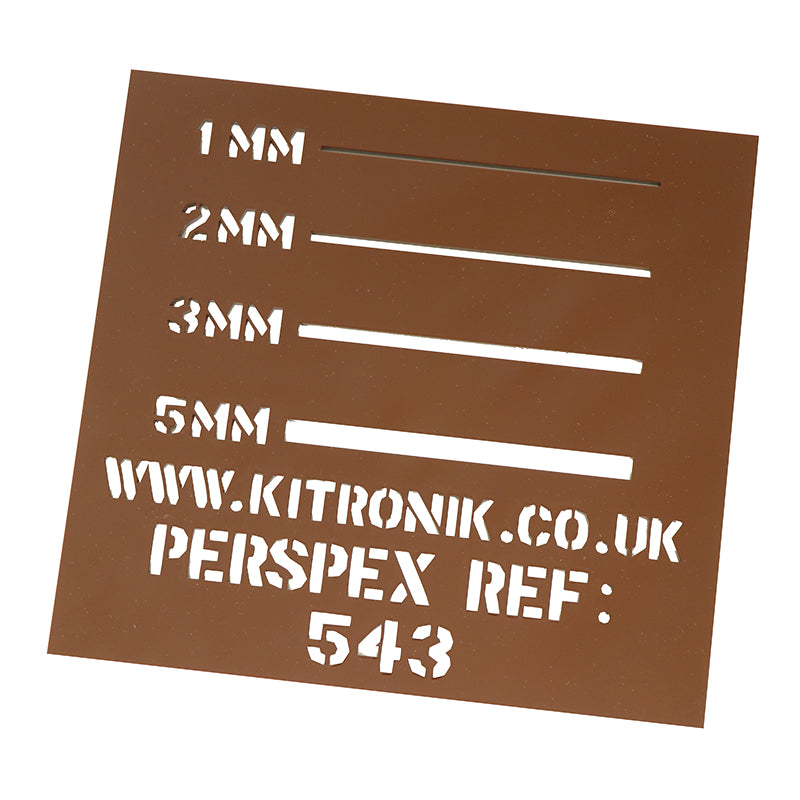 Perspex Sheet (Opaque) 3mm x 1000mm x 600mm – Kitronik Ltd