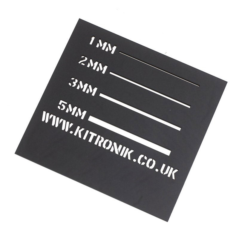 Perspex Sheet (Transparent) 3mm, sample – Kitronik Ltd