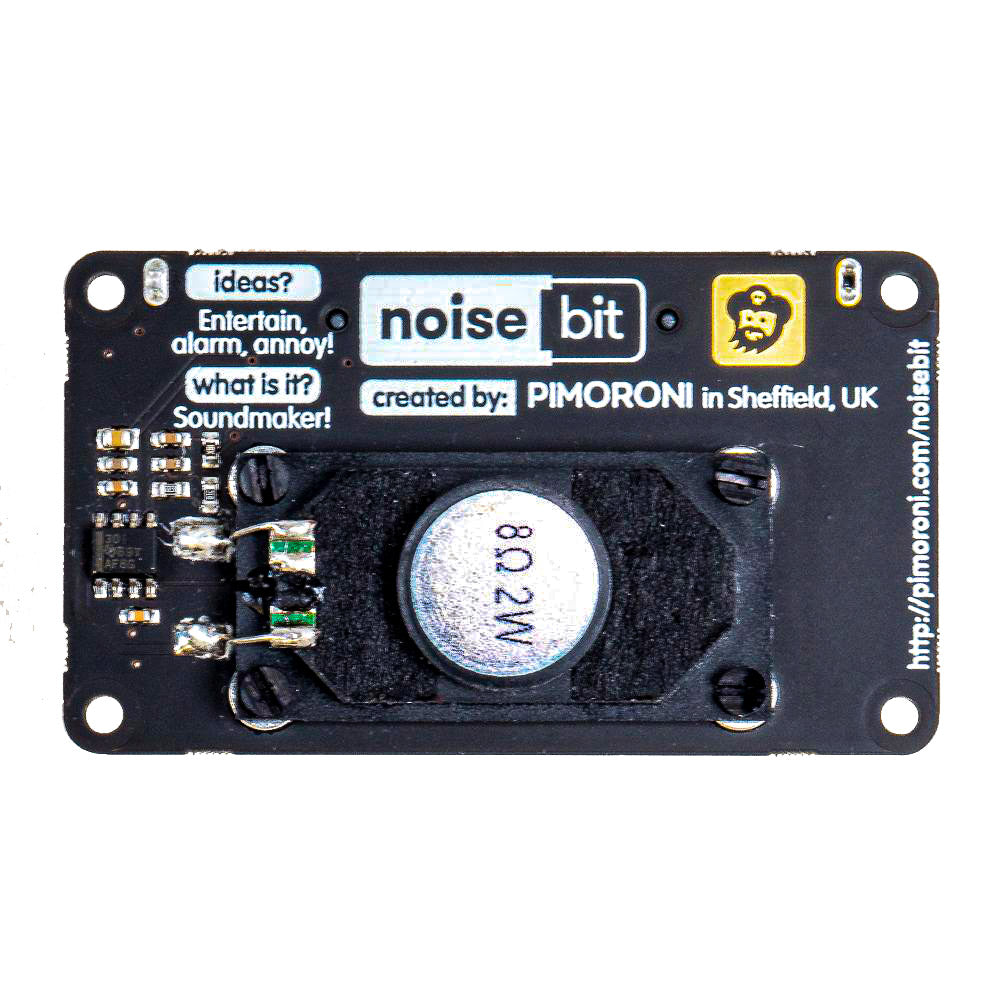Pimoroni - noise:bit add on for micro:bit – Kitronik Ltd