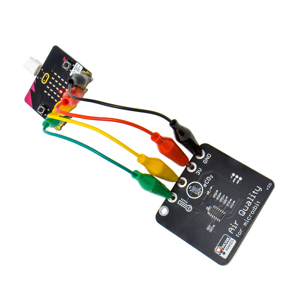 Monk Makes Air Quality Kit for micro:bit – Kitronik Ltd