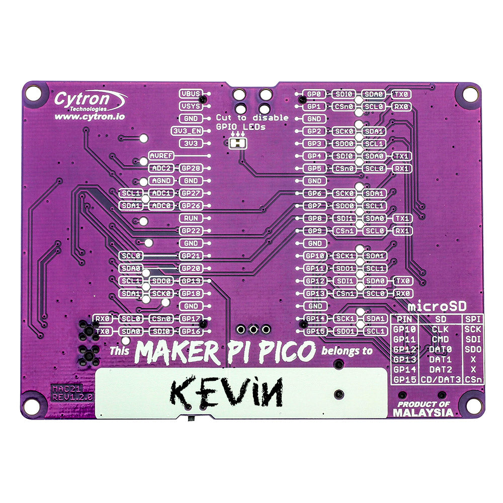 Maker Pi Pico Base Simplifying Pi Pico For Beginners Excl Pico Kitronik Ltd