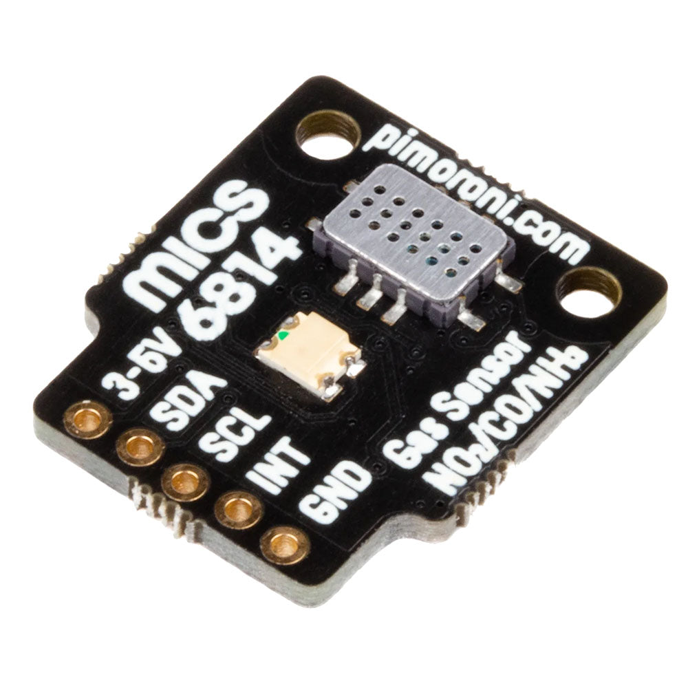 Pimoroni - MICS6814 3-in-1 Gas Sensor Breakout (CO, NO2, NH3 ...