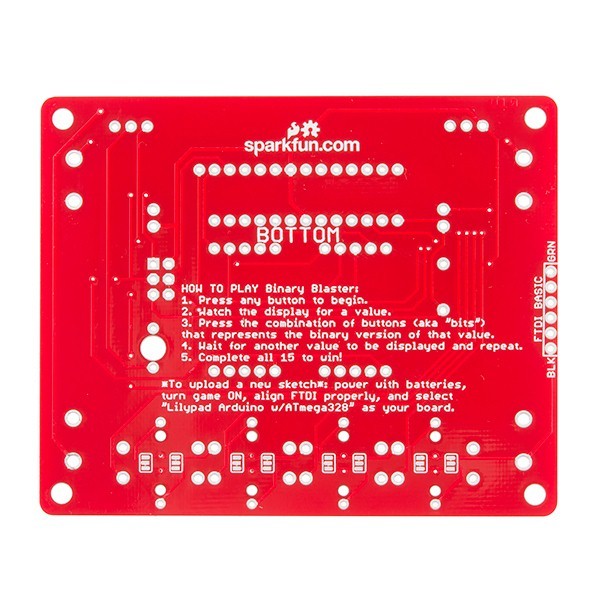 Binary Blaster Kit – Kitronik Ltd
