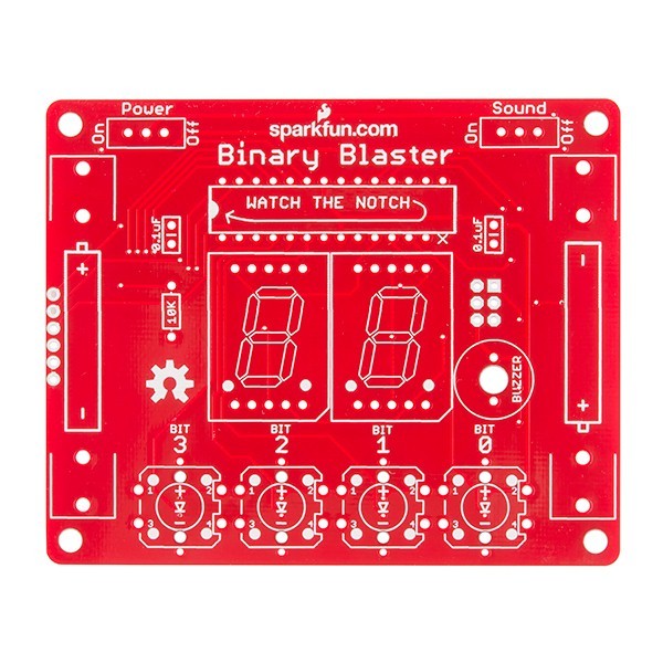 Binary Blaster Kit – Kitronik Ltd