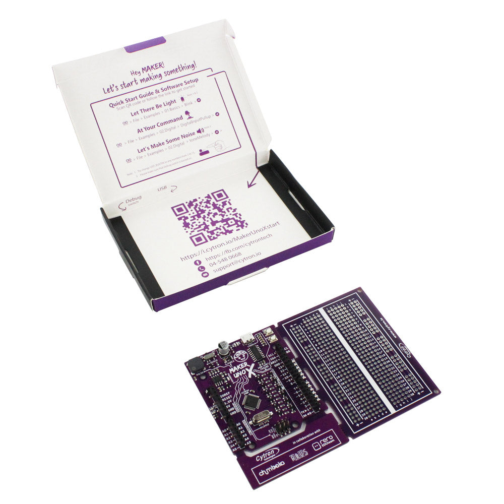 Cytron Maker UNO X (Arduino compatible) – Kitronik Ltd