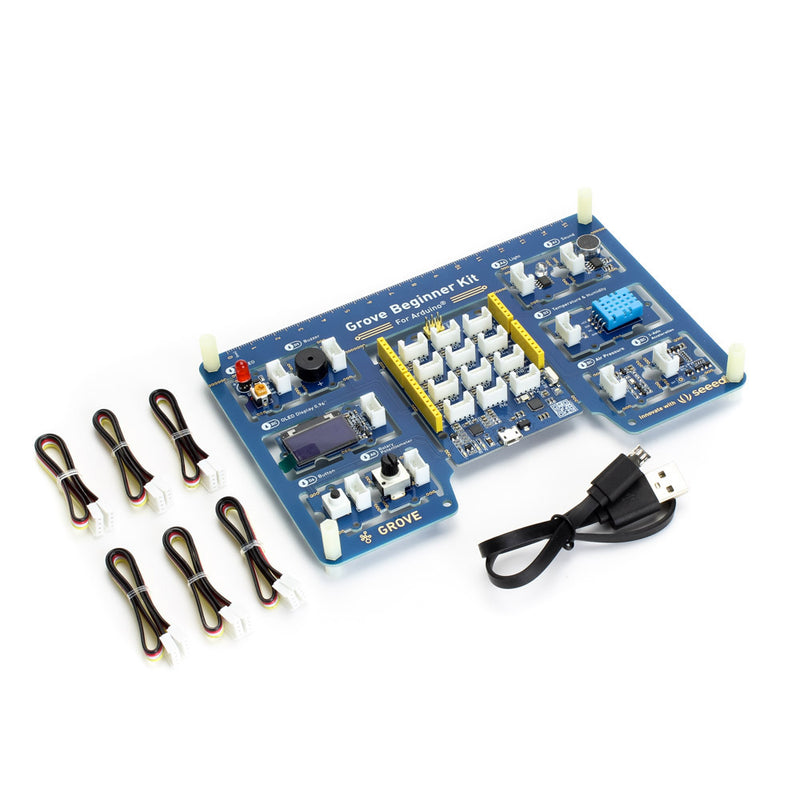 Grove Beginner Kit For Arduino All In One Arduino Compatible Board
