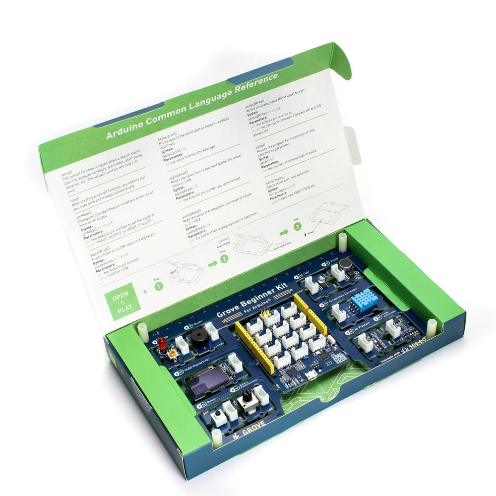 Grove Beginner Kit for Arduino - All-in-one Arduino Compatible Board – Kitronik Ltd