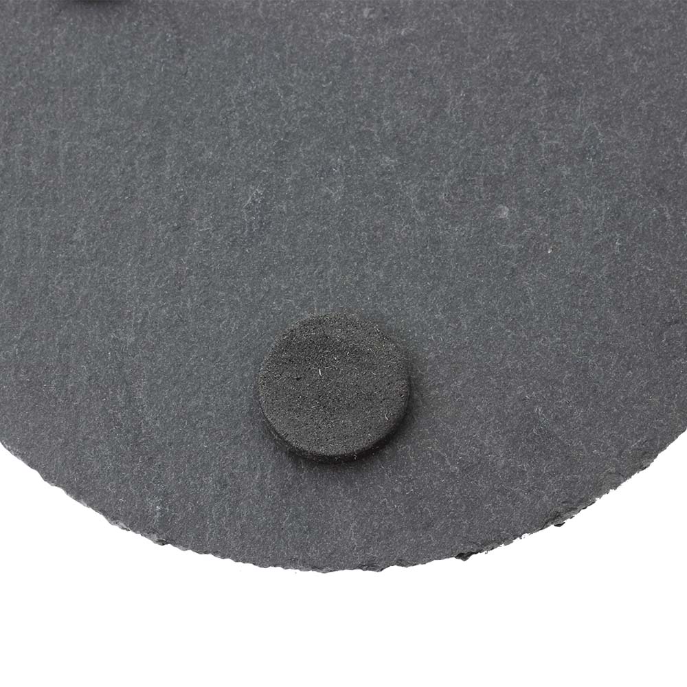 Rough Cut Laser Engraving Slate Coasters - Round, pack of 4 – Kitronik Ltd