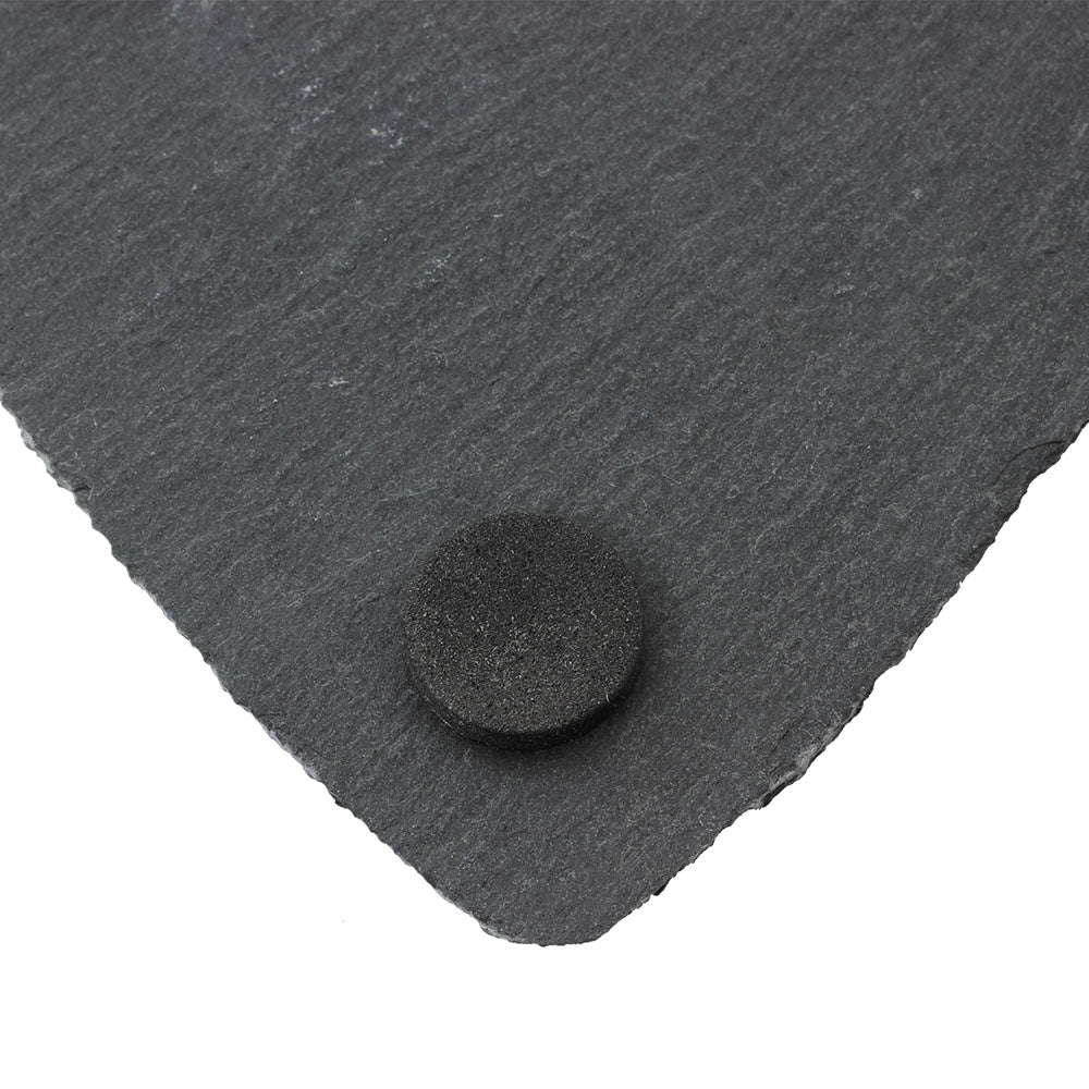 Rough Cut Laser Engraving Slate Coasters - Heart, pack of 4 – Kitronik Ltd