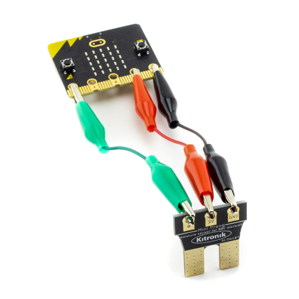 Kitronik 'Mini' Prong Soil Moisture Sensor for BBC micro:bit – Kitronik Ltd