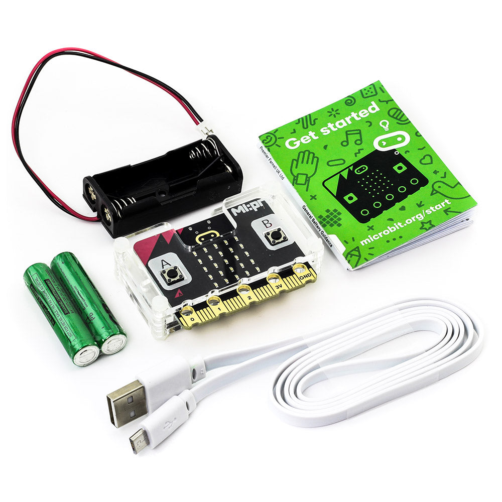 Kitronik BBC micro:bit V2 with MI:pro Case and Accessories – Kitronik Ltd