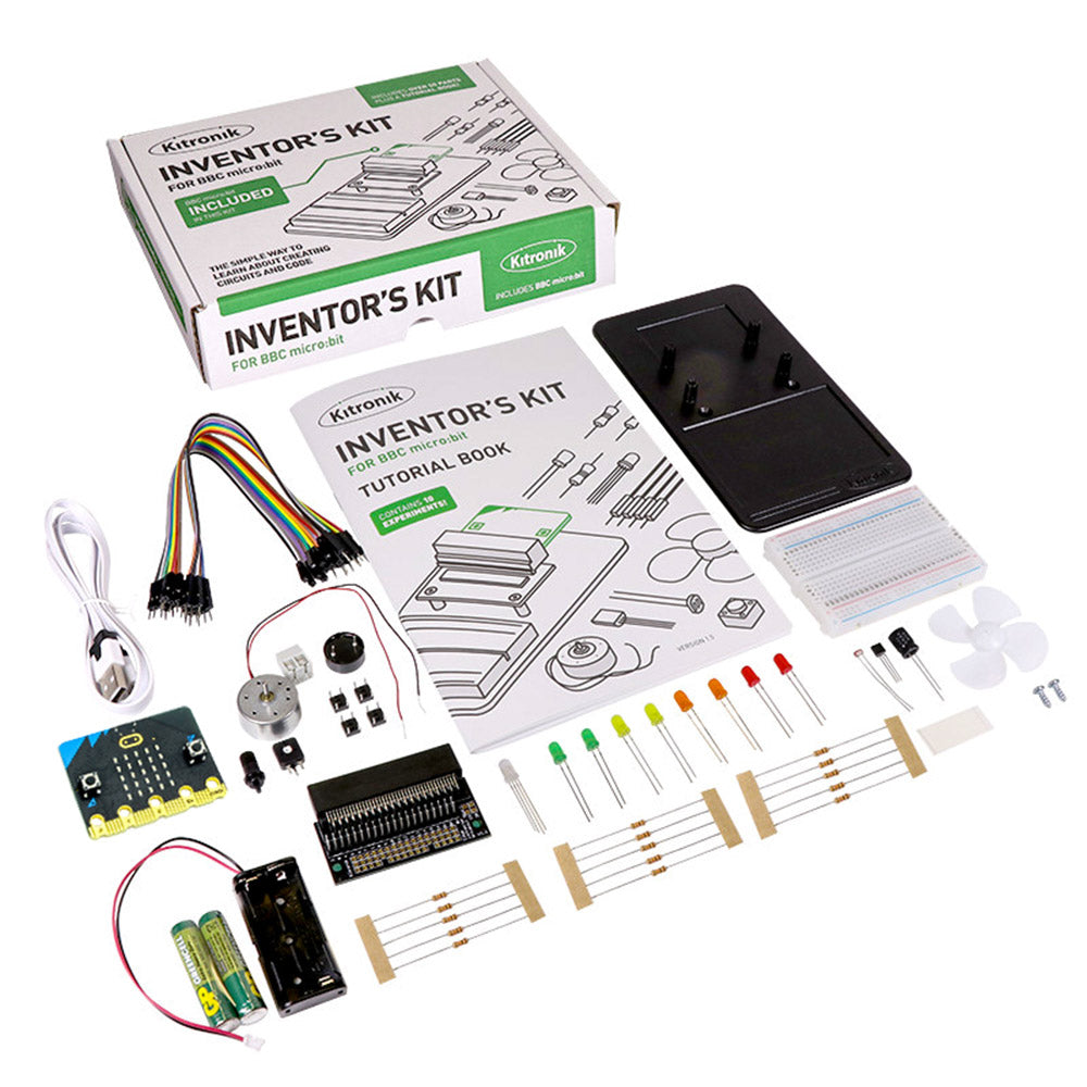 BBC micro:bit with Kitronik Inventor's Kit and Accessories – Kitronik Ltd