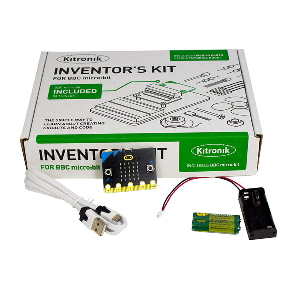 BBC micro:bit with Kitronik Inventor's Kit and Accessories – Kitronik Ltd