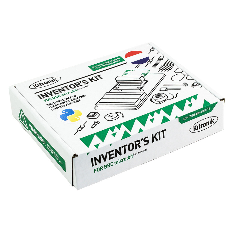 Kitronik micro:bit Inventors Kit - Python version - Dutch – Kitronik Ltd
