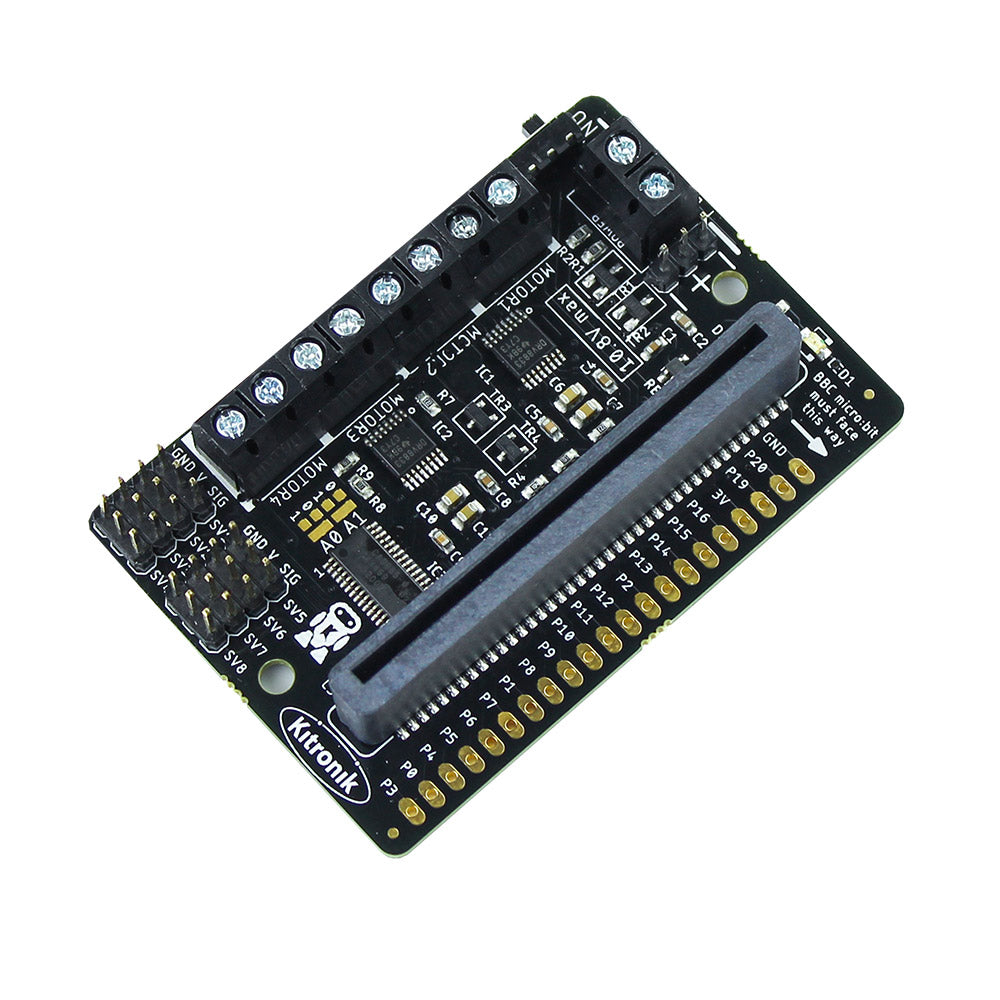 Kitronik Compact All-In-One Robotics Board for BBC micro:bit – Kitronik Ltd