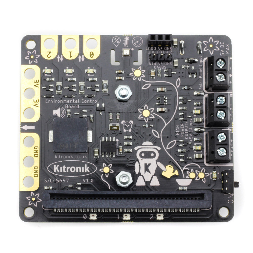 Kitronik Environmental Control Board for BBC micro:bit – Kitronik Ltd