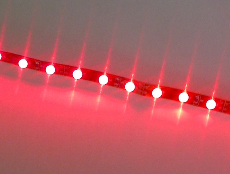 Red Flexible LED strip - 30 way, 12V – Kitronik Ltd